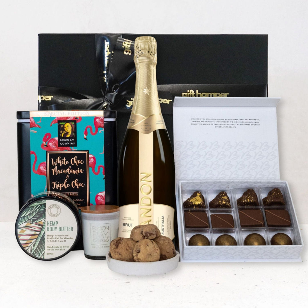 Chandon Celebration Pamper Hamper | Sparkling Champagne & Pamper Gift ...