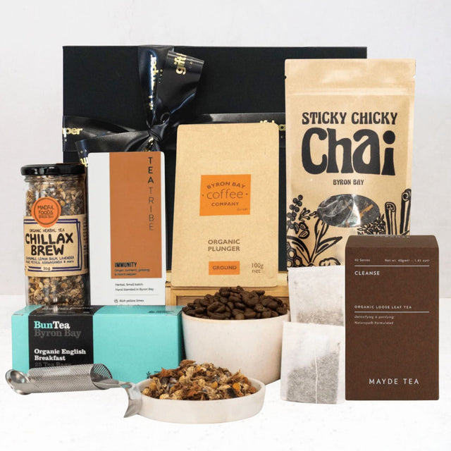 Tea Gift Basket Ideas | Tea & Coffee Hampers | Corporate Gift Baskets ...